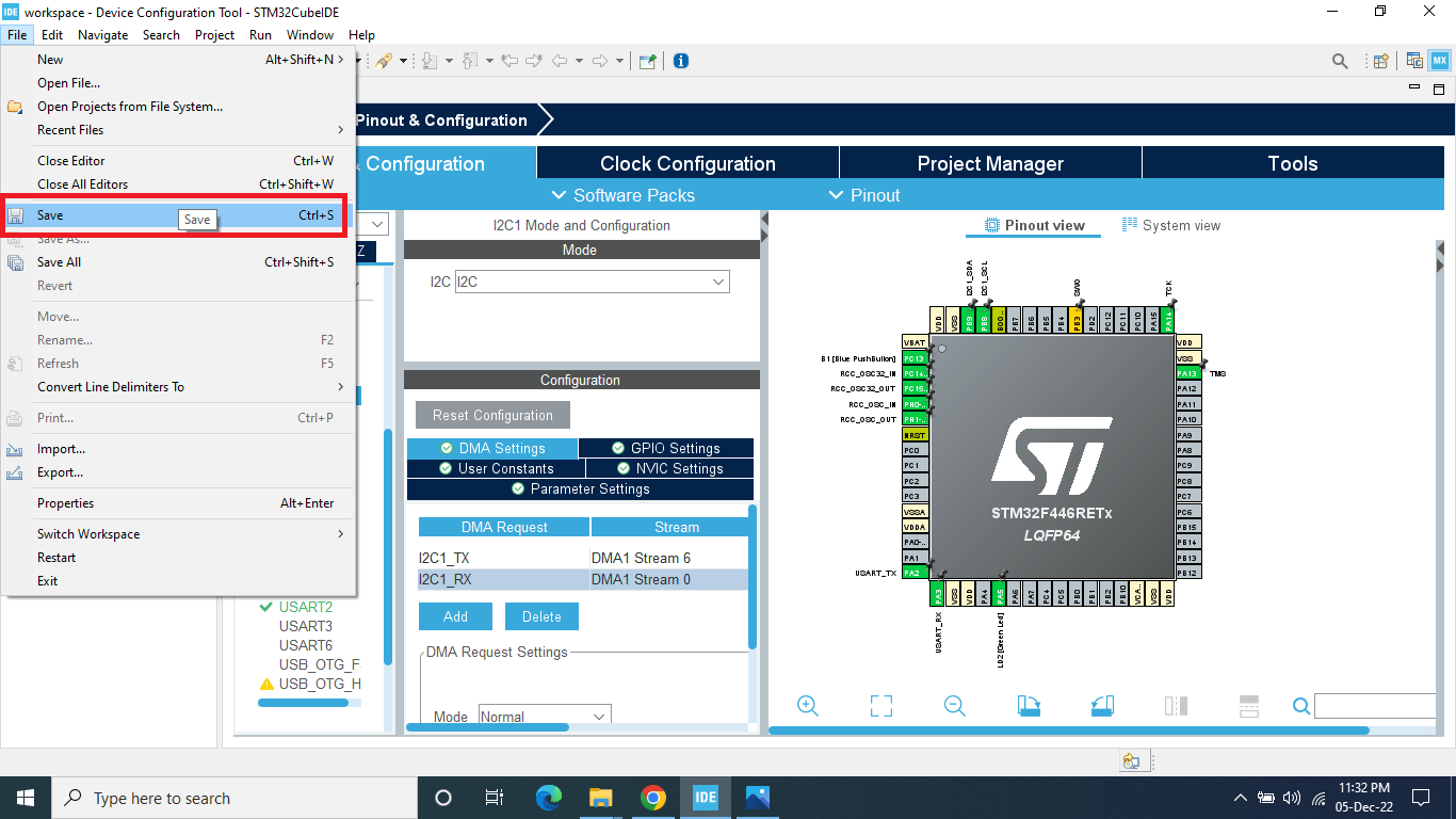 Stm32 I2c Tutorial With Hal Code Example Embedded There