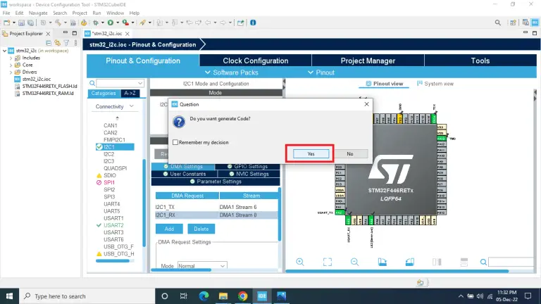 STM32 I2C tutorial with HAL code example – Embedded There
