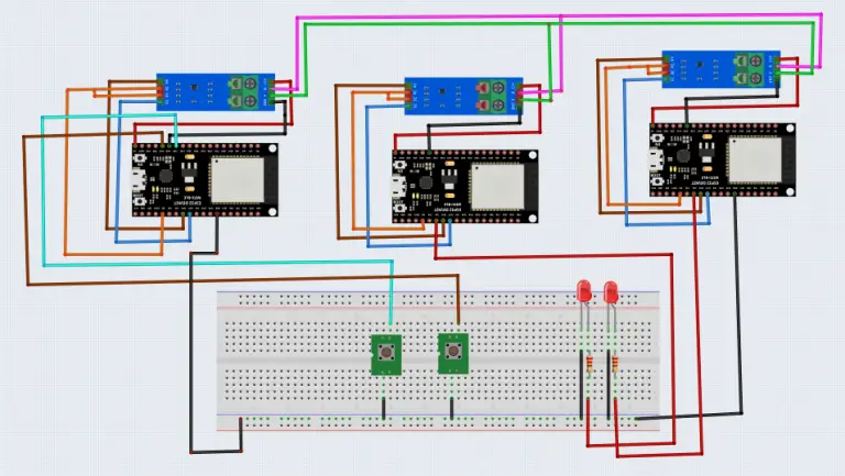 Multiple Esp32 Communication Via Rs485 Embedded There